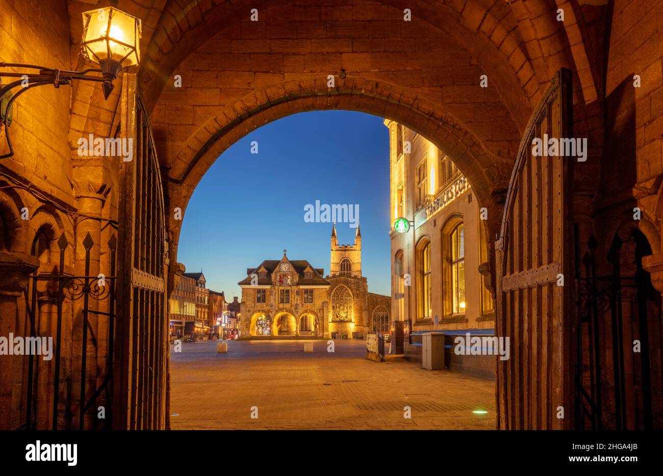 Peterborough cathedral square hi-res stock photography and images - Alamy