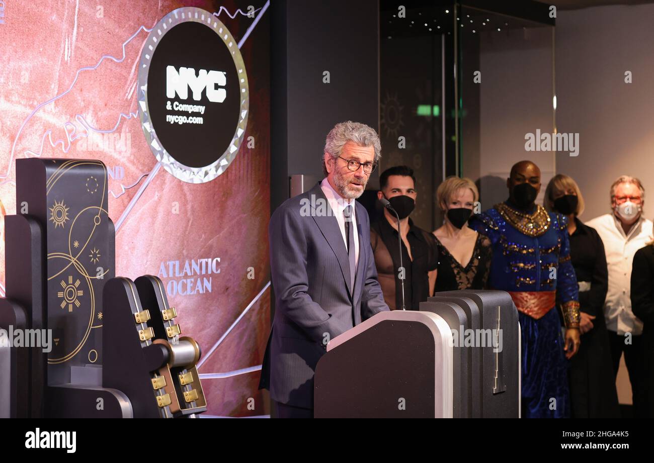 New York, NY, USA. 18th Jan, 2022. Empire State Building, New York, USA ...