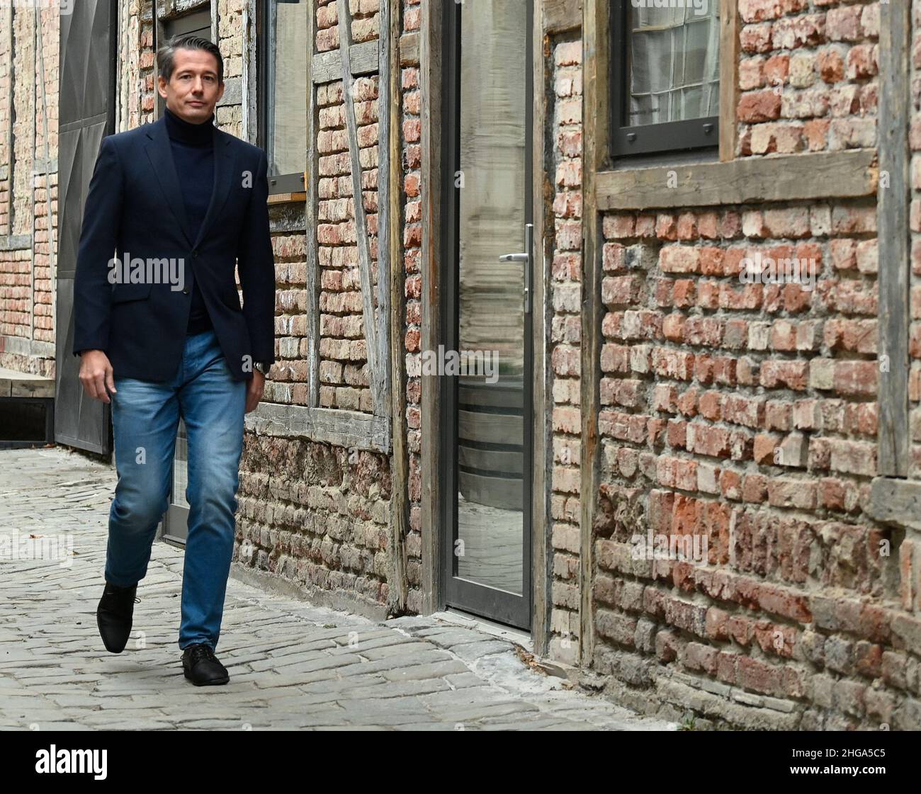 Prague, Czech Republic. 17th Jan, 2022. Karel Divis, who will run in ...