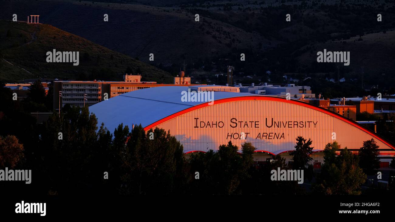 Idaho State University Holt Arena minidome sports complex on campus ...