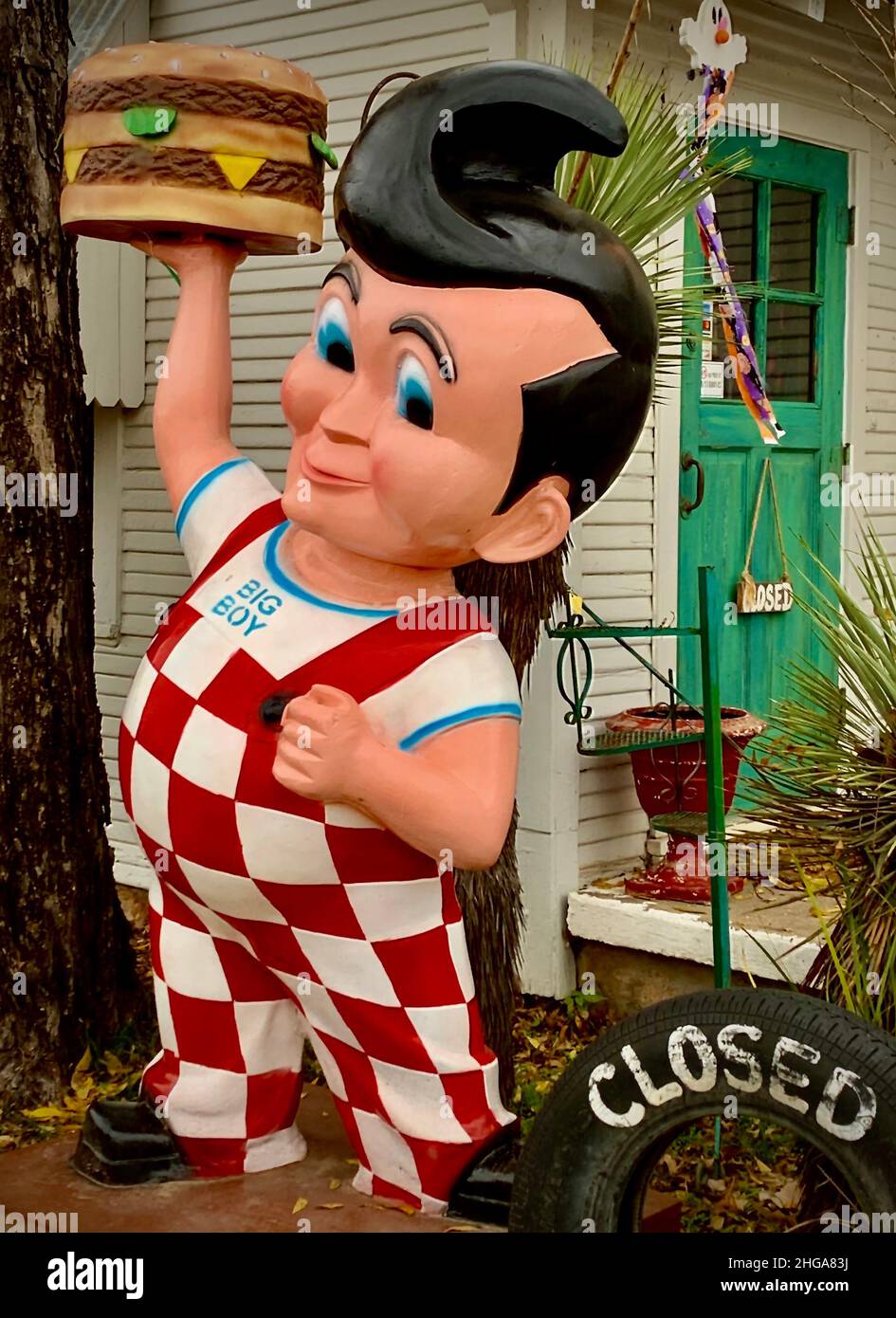 Big Boy Burger Sign, Texas Stock Photo - Alamy