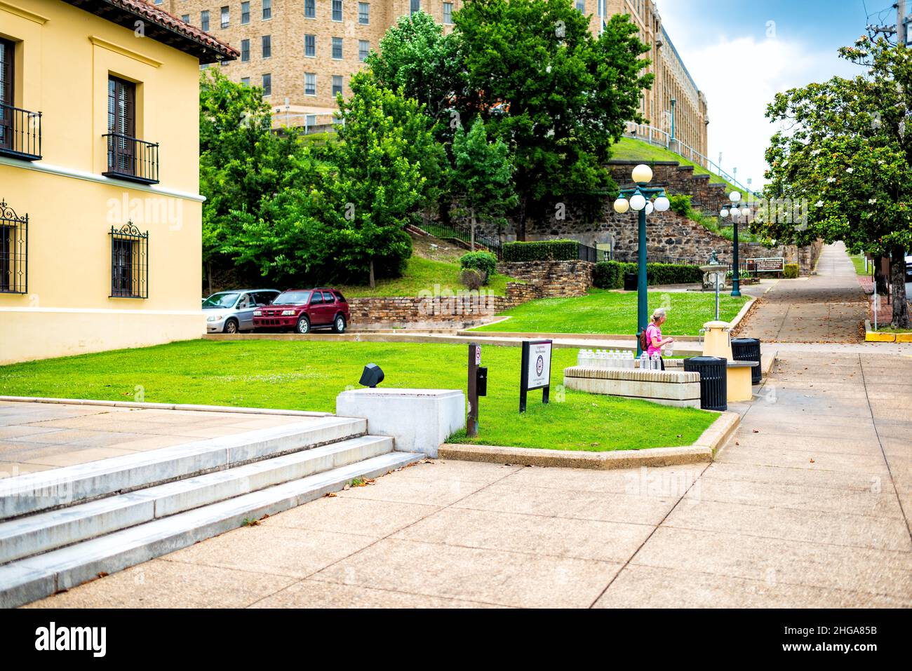Grand promenade hot springs hi-res stock photography and images - Alamy
