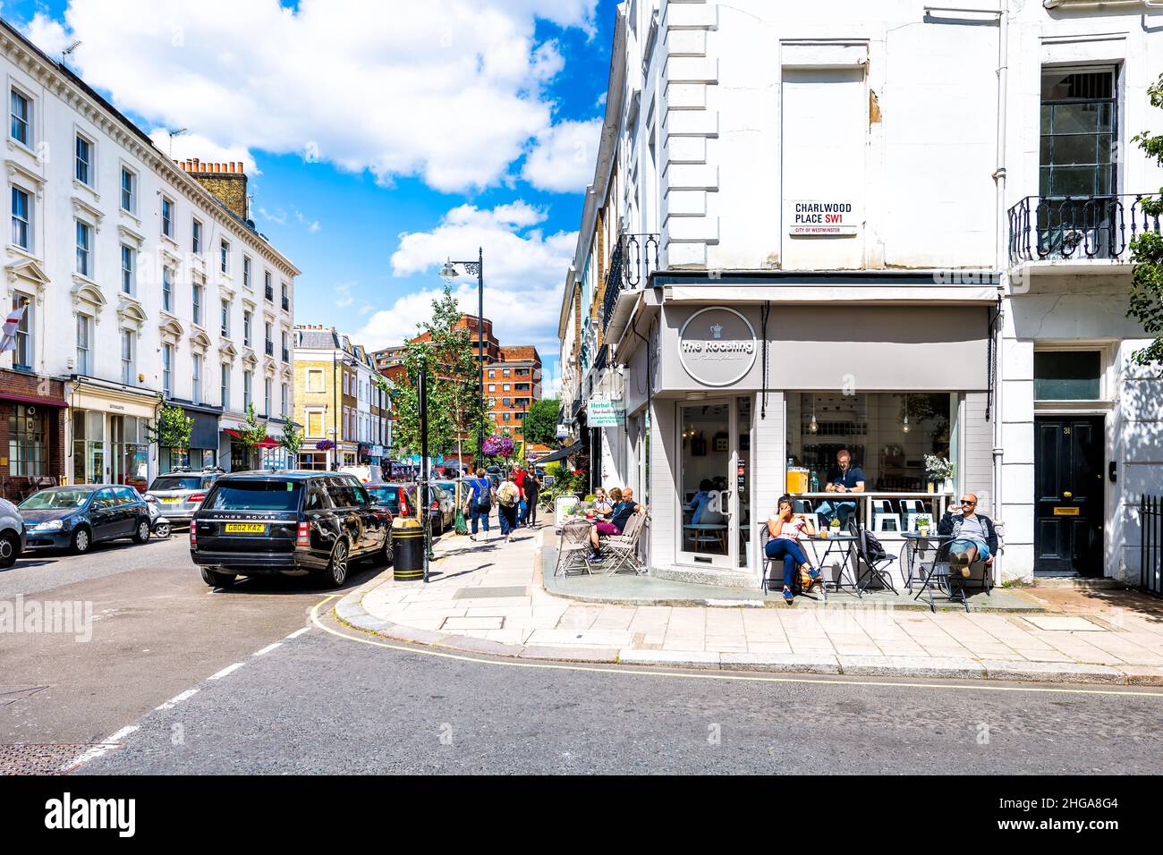 Pimlico street sign hi-res stock photography and images - Alamy