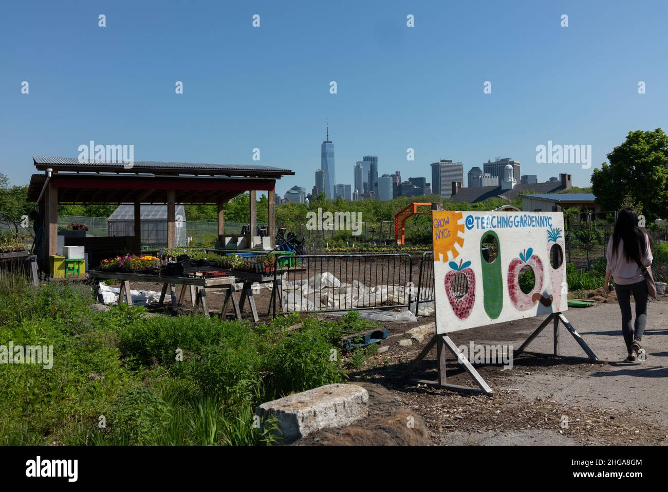 Compost Facility Tour Stock Photo Alamy