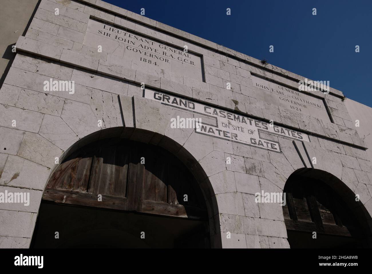 Casemates gates hi-res stock photography and images - Alamy