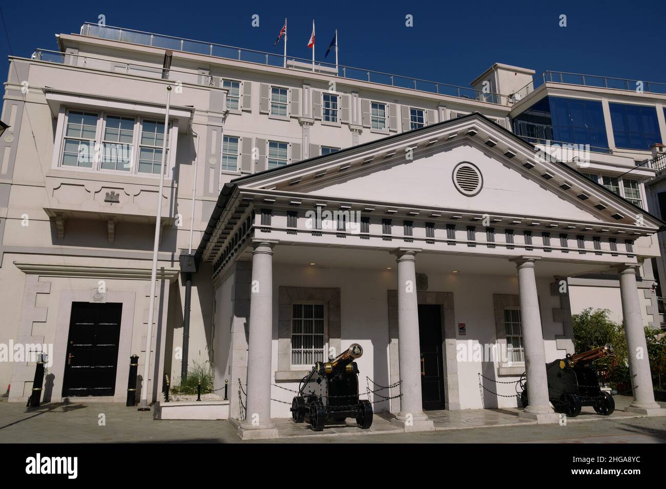 Her Majesty's Government of Gibraltar building, No. 6 Convent Place ...