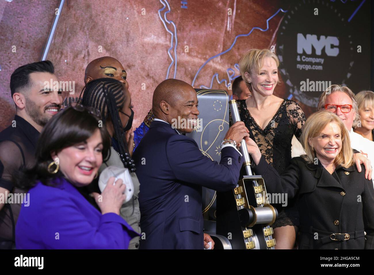 Empire State Building, New York, USA, January 18, 2022 - New York City ...