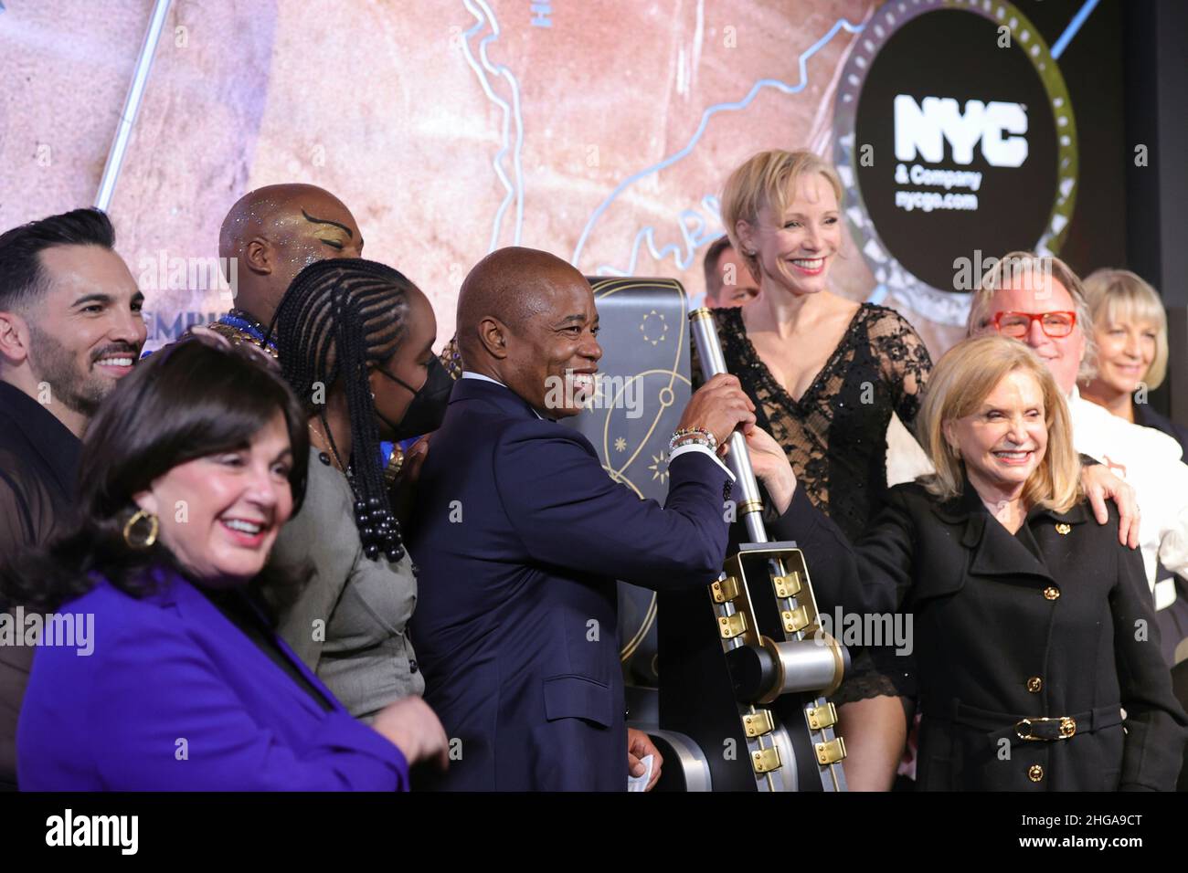 Empire State Building, New York, USA, January 18, 2022 - New York City ...