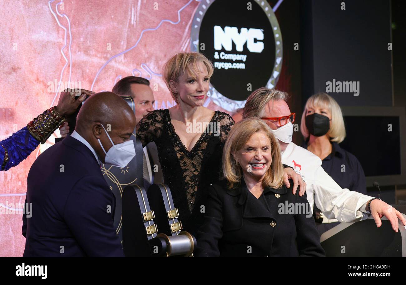 Empire State Building, New York, USA, January 18, 2022 - New York City ...