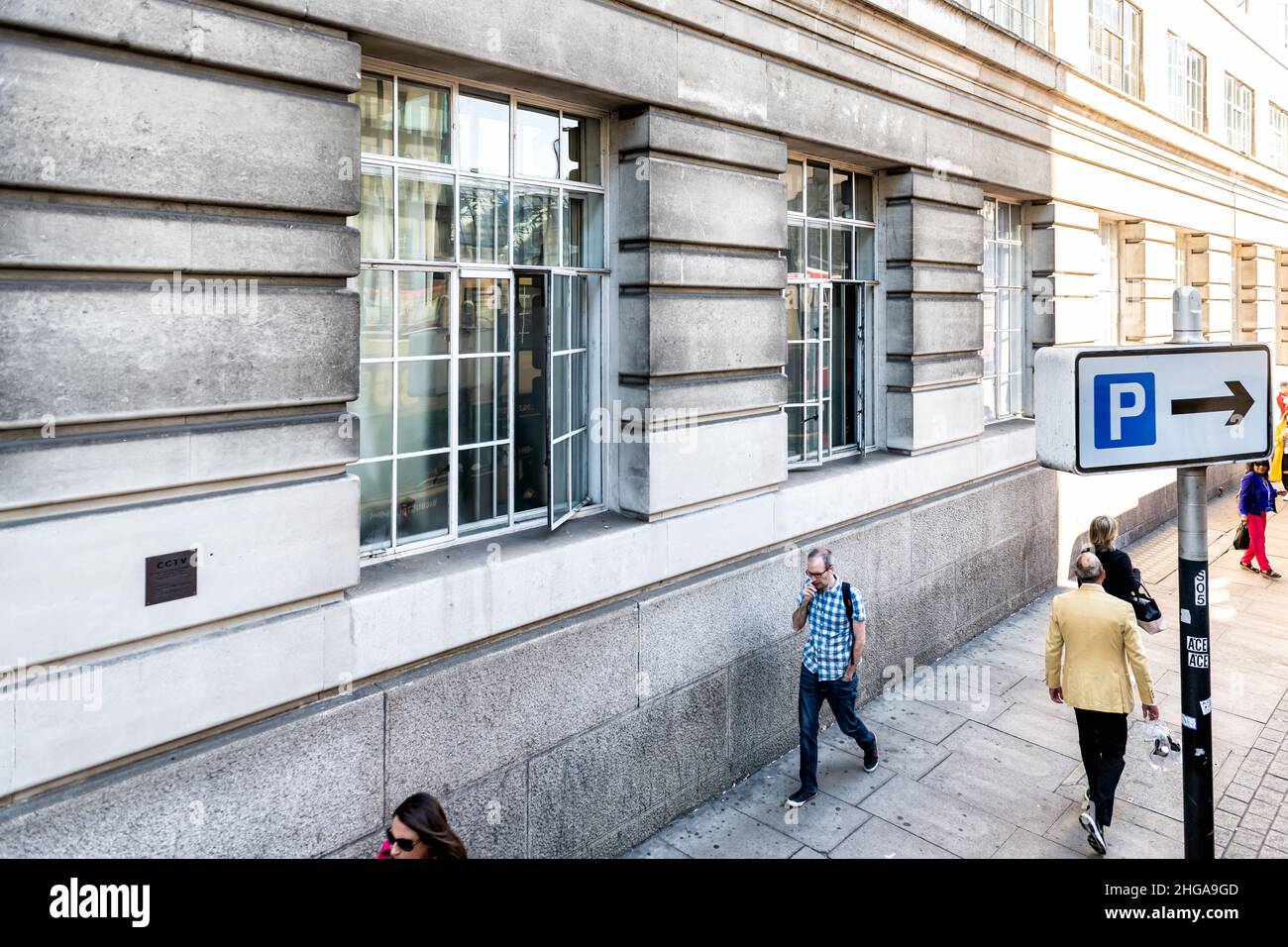 Businessman pedestrian bridge hi-res stock photography and images - Alamy