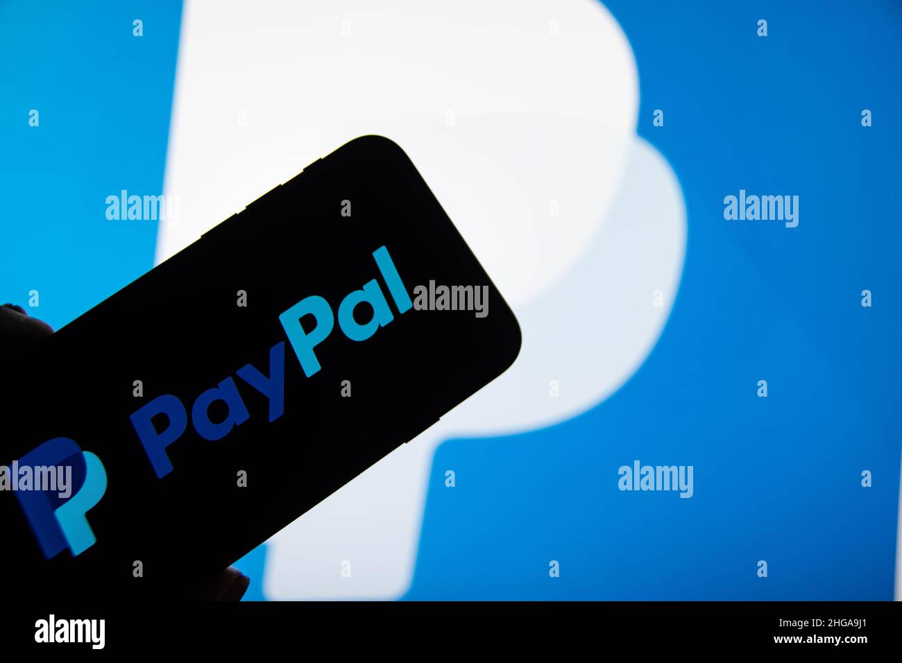 Rheinbach, Germany 11 November 2021, The brand logo of the online ...