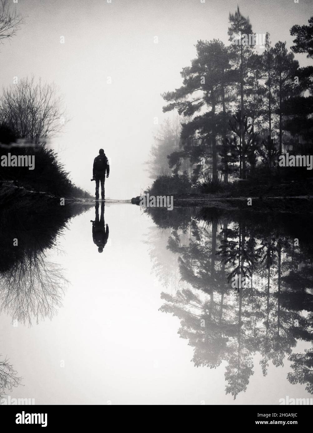 Person in the water hi-res stock photography and images - Alamy