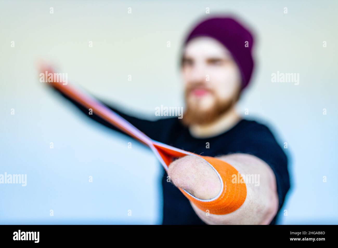 Handless man hi-res stock photography and images - Alamy