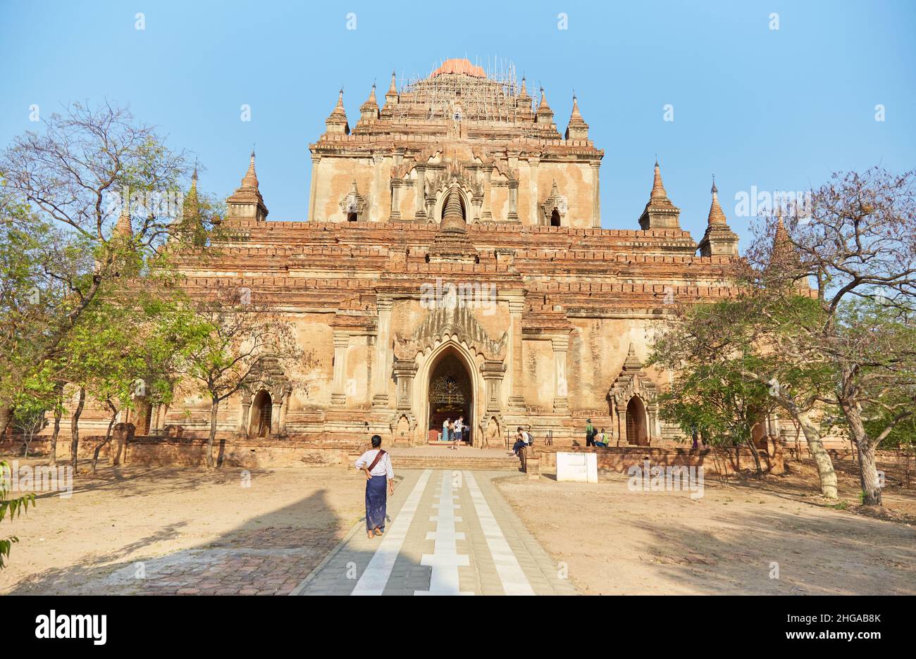 The Beautiful Sulamani Temple in Bagan, Myanmar Stock Photo - Alamy