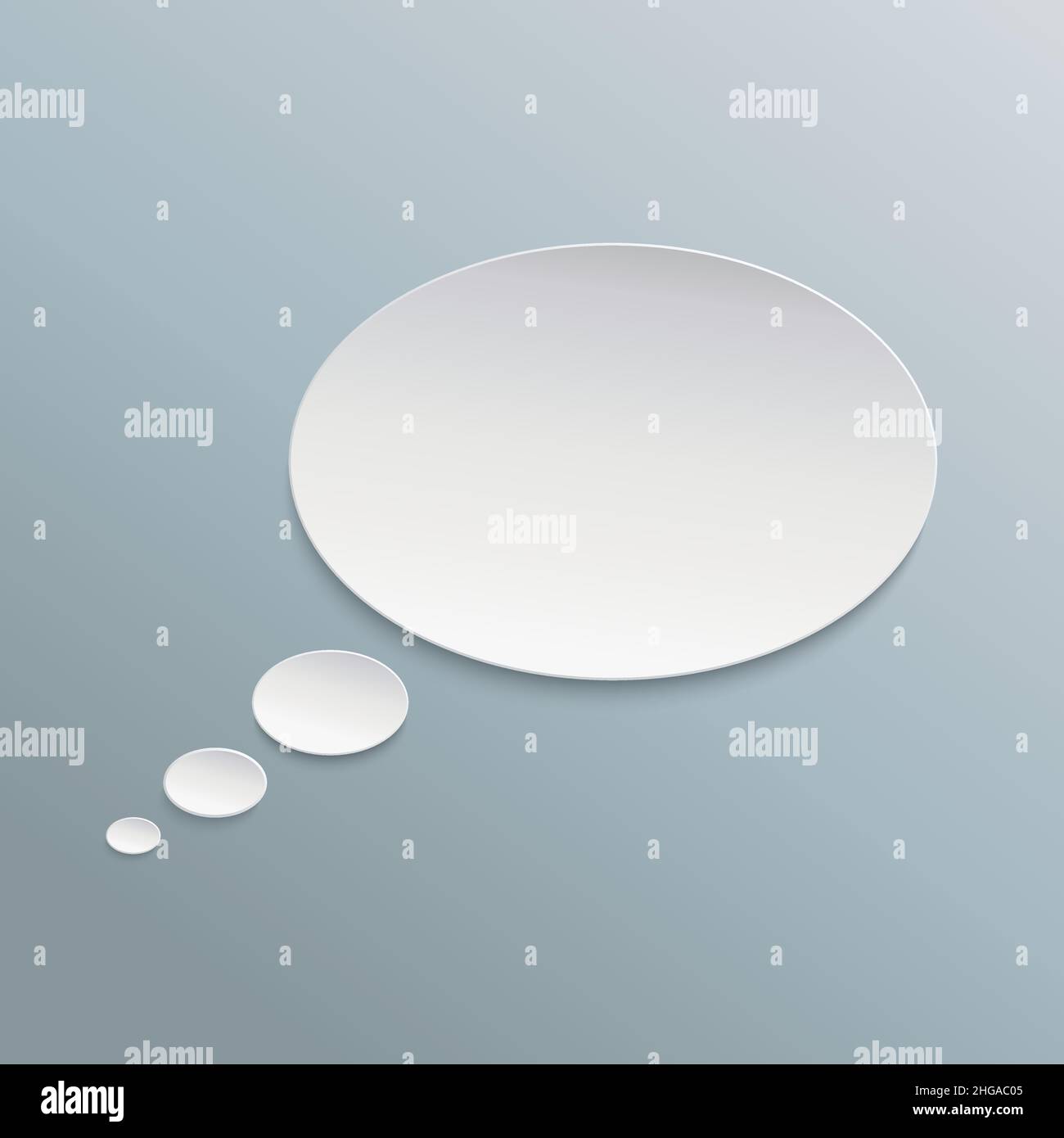 Chat bubble sign. Communication concept. Paper style. Infographic ...