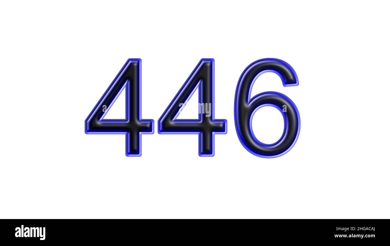 blue 446 number 3d effect white background Stock Photo - Alamy blue 446 number 3d effect white background Stock Photo - Alamy