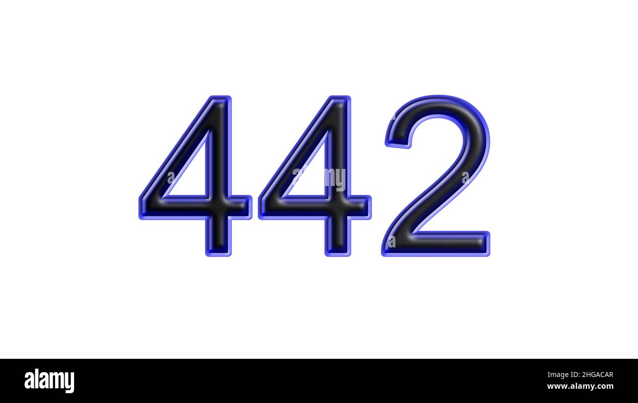 blue 442 number 3d effect white background Stock Photo - Alamy blue 442 number 3d effect white background Stock Photo - Alamy