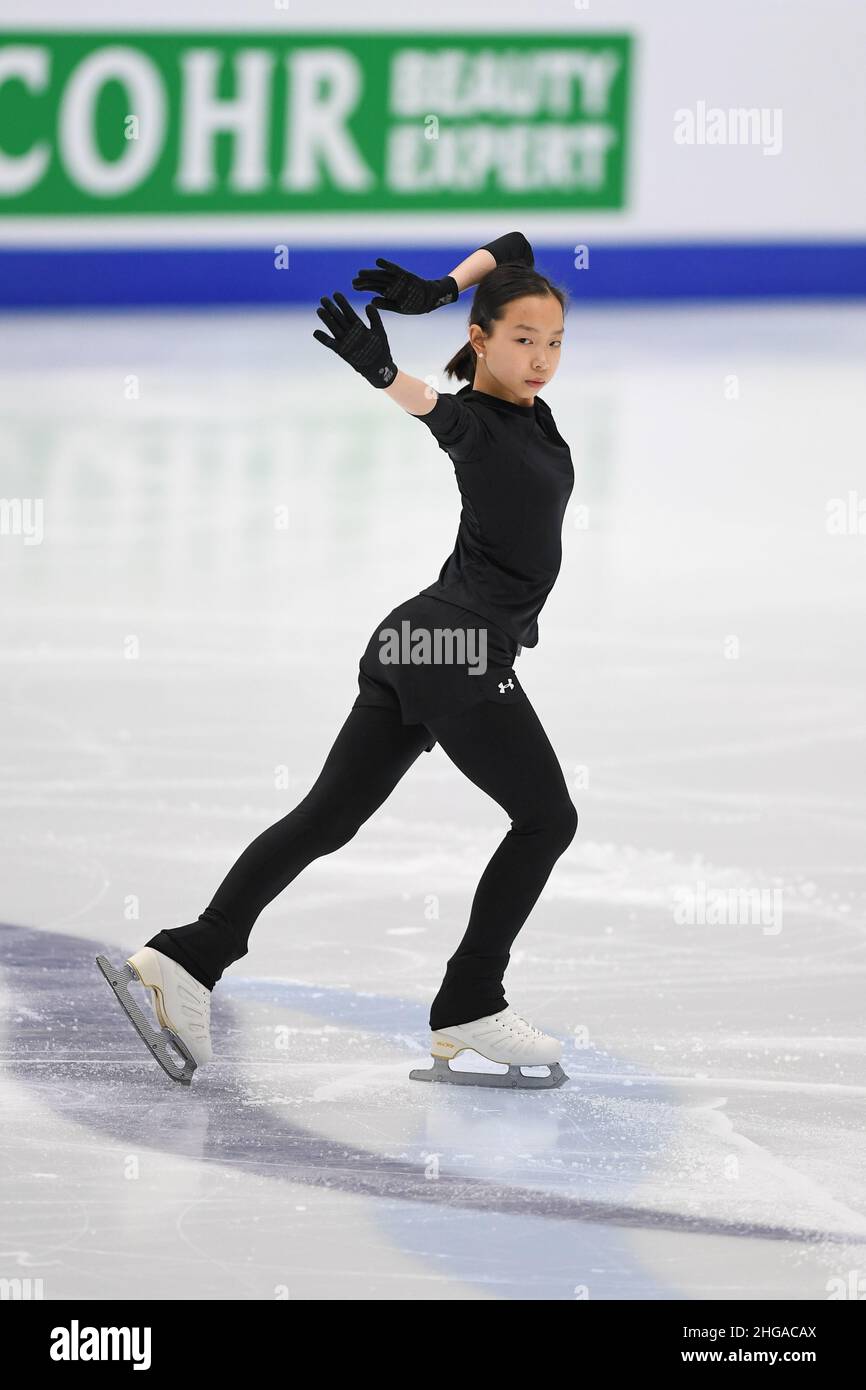Tallinn, Estonia. 19th Jan, 2022. Tzu-Han TING (TPE), during Women ...