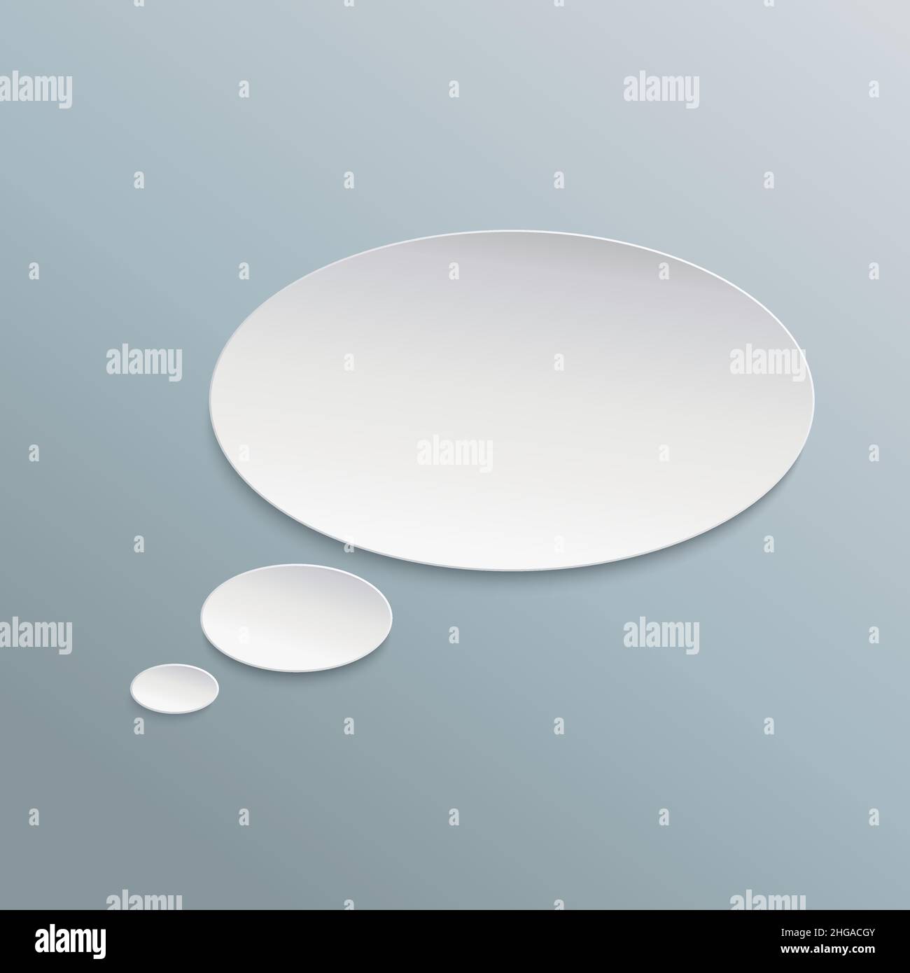 Chat bubble sign. Communication concept. Paper style. Infographic ...