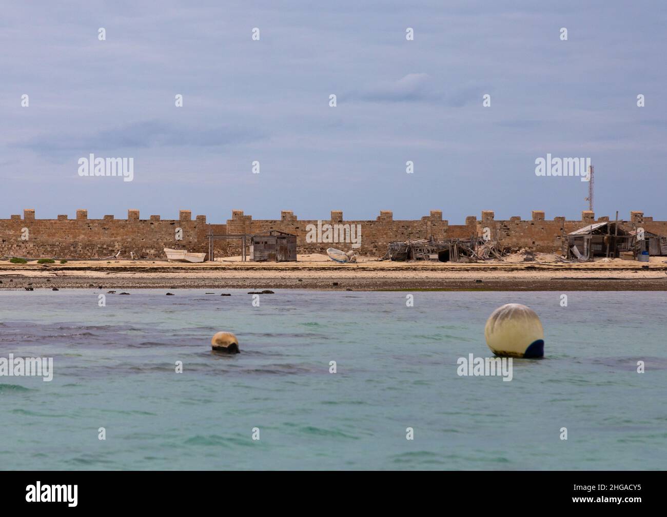 German Fort built during World War 2, Jazan Province, Farasan, Saudi ...