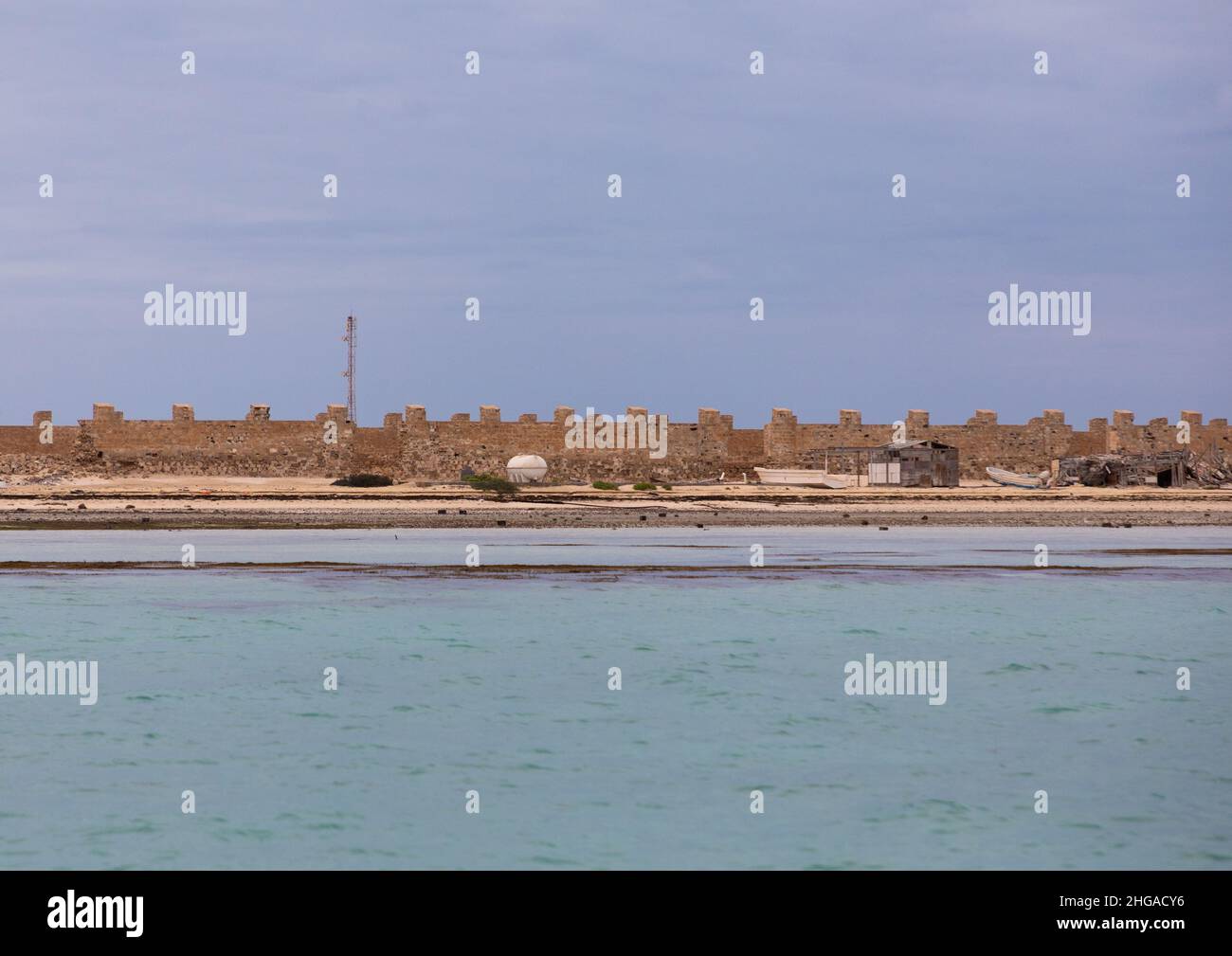 German Fort built during World War 2, Jazan Province, Farasan, Saudi ...