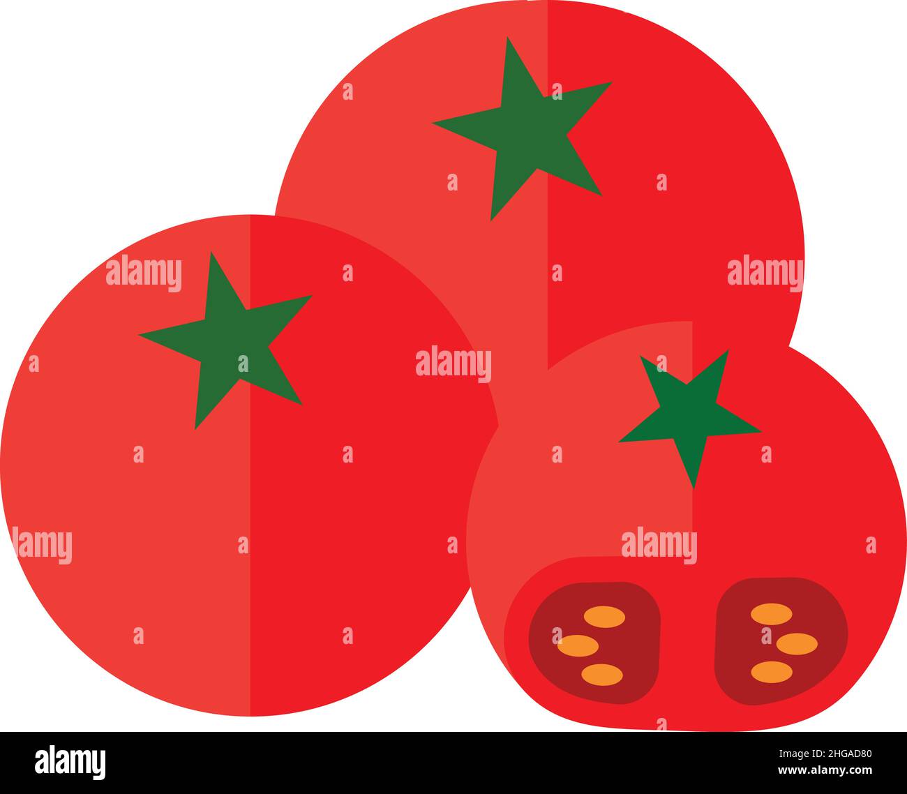 Pile of vegetables Stock Vector Images - Alamy