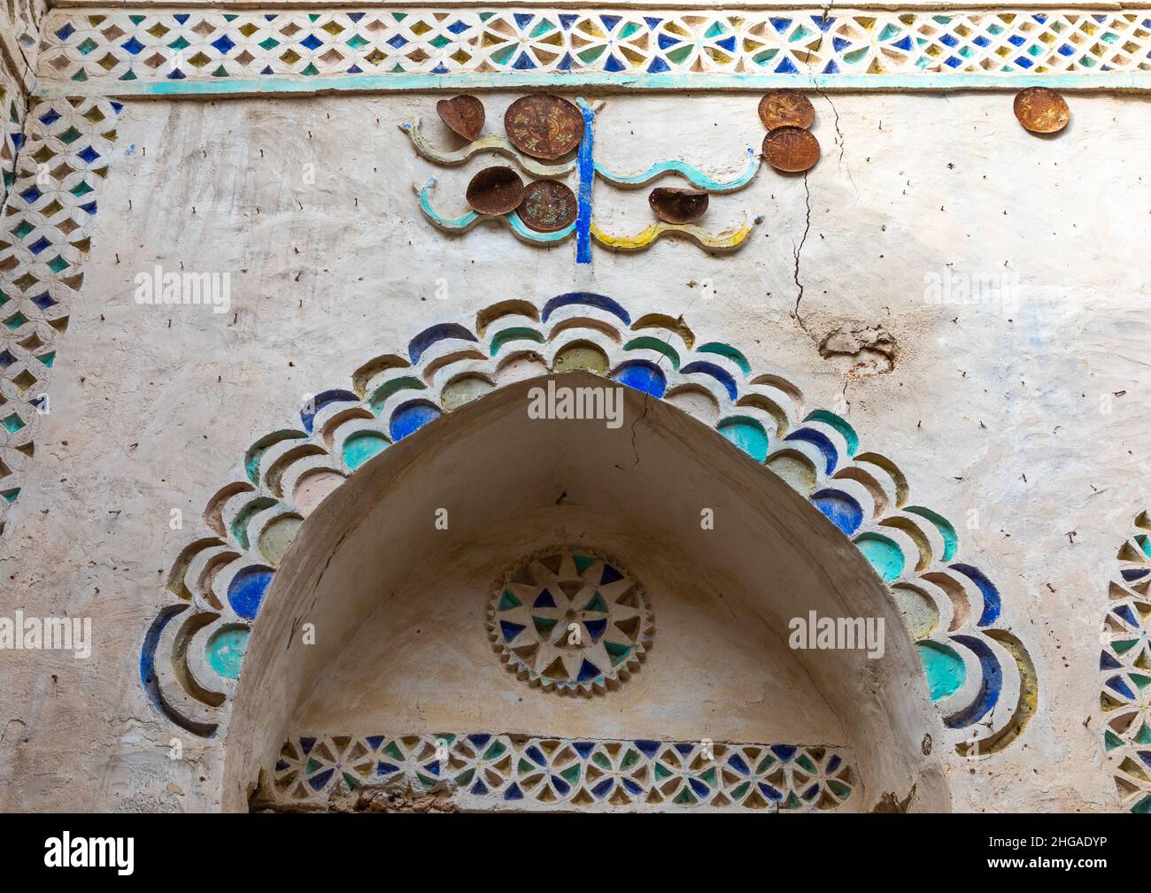 Farasani house decoration, Jazan Province, Farasan, Saudi Arabia Stock ...