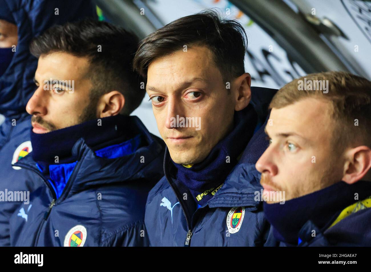 ISTANBUL, TURKEY - JANUARY 19: Mesut Ozil of Fenerbahce SK during the ...