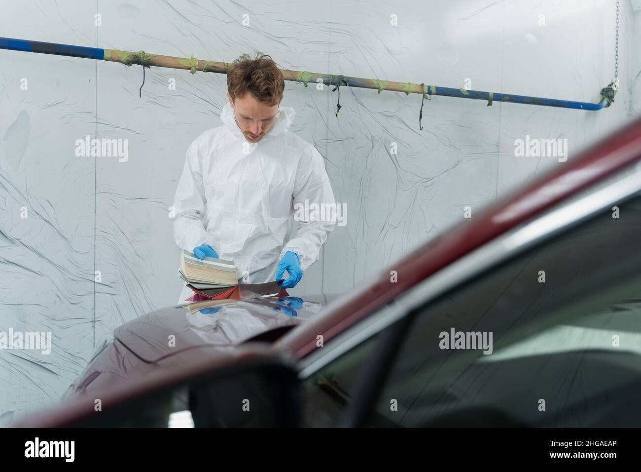 Car paint samples hi-res stock photography and images - Alamy