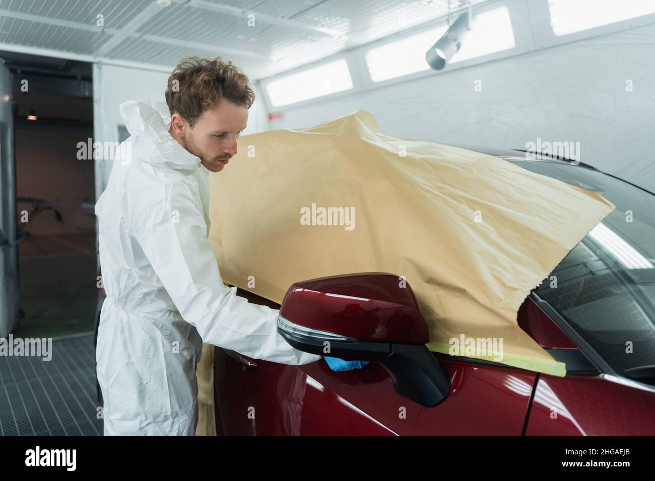 Automotive painter hi-res stock photography and images - Alamy