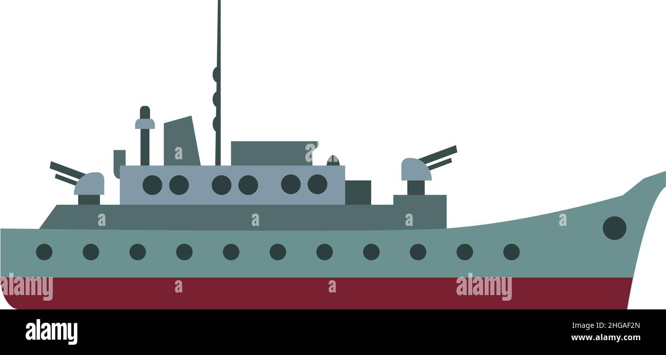 Naval guns battleship Cut Out Stock Images & Pictures - Alamy