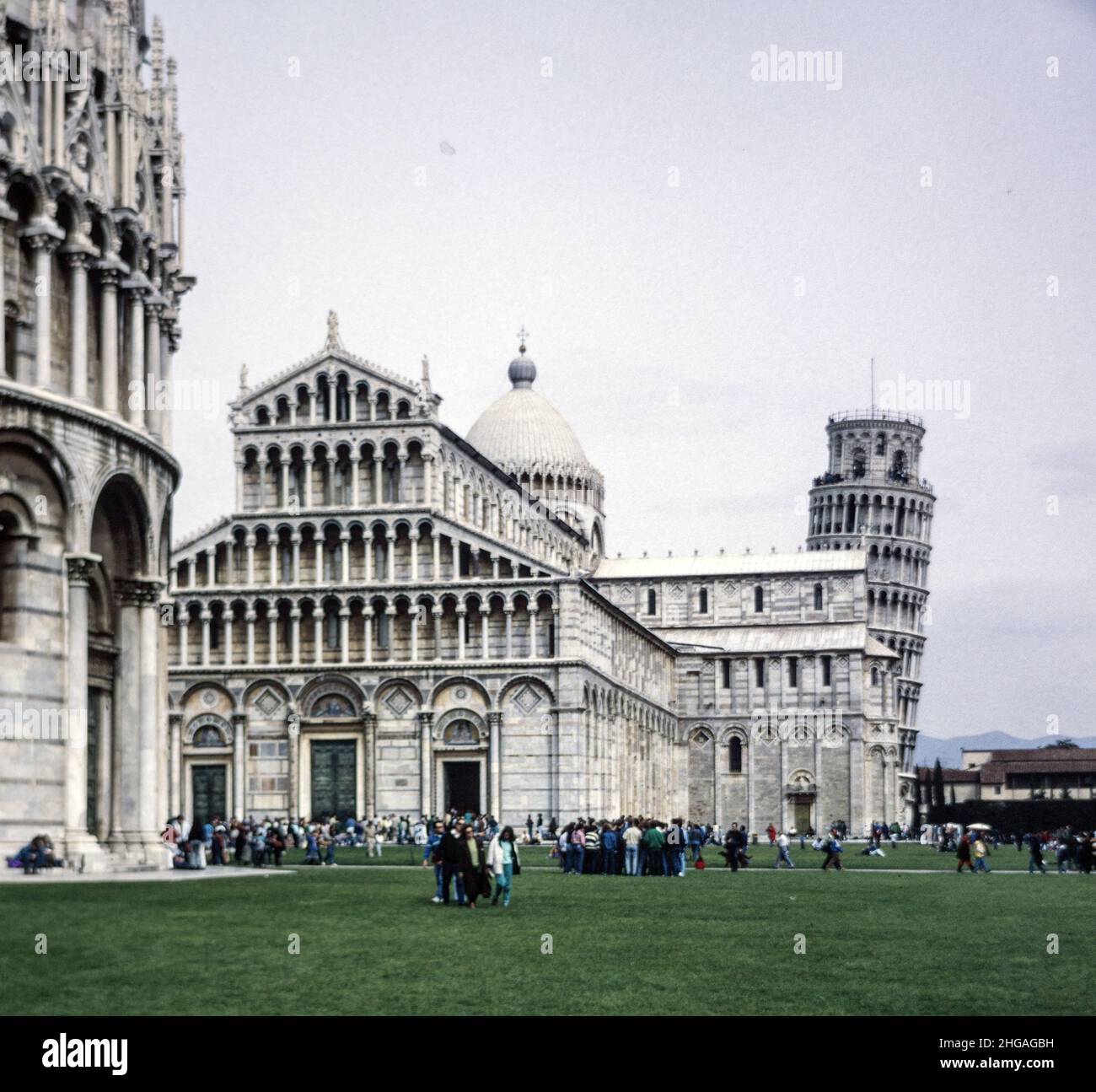 Pisa and its leaning tower hi-res stock photography and images - Alamy
