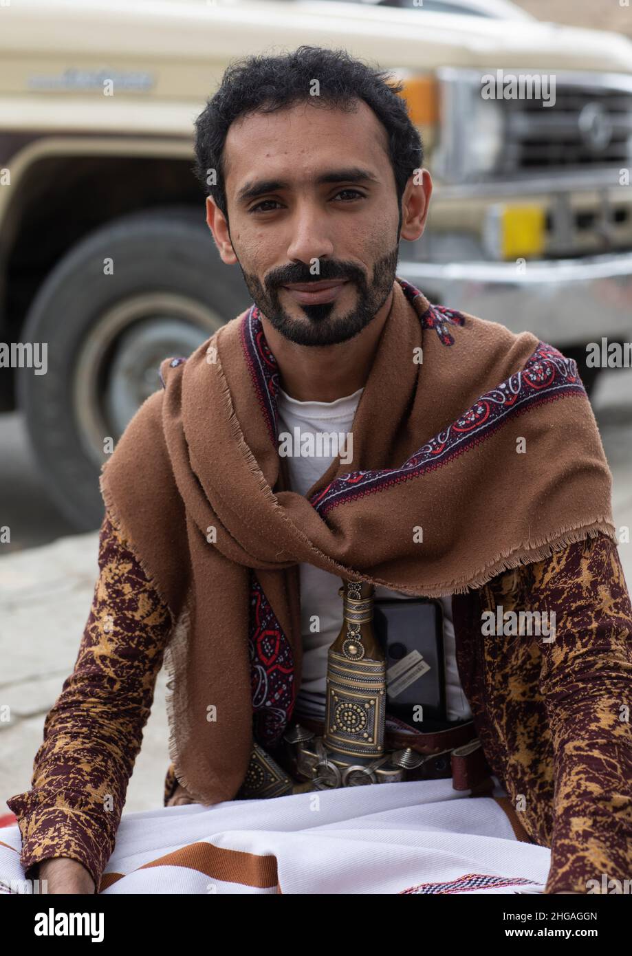 Asir men flower hi-res stock photography and images - Alamy