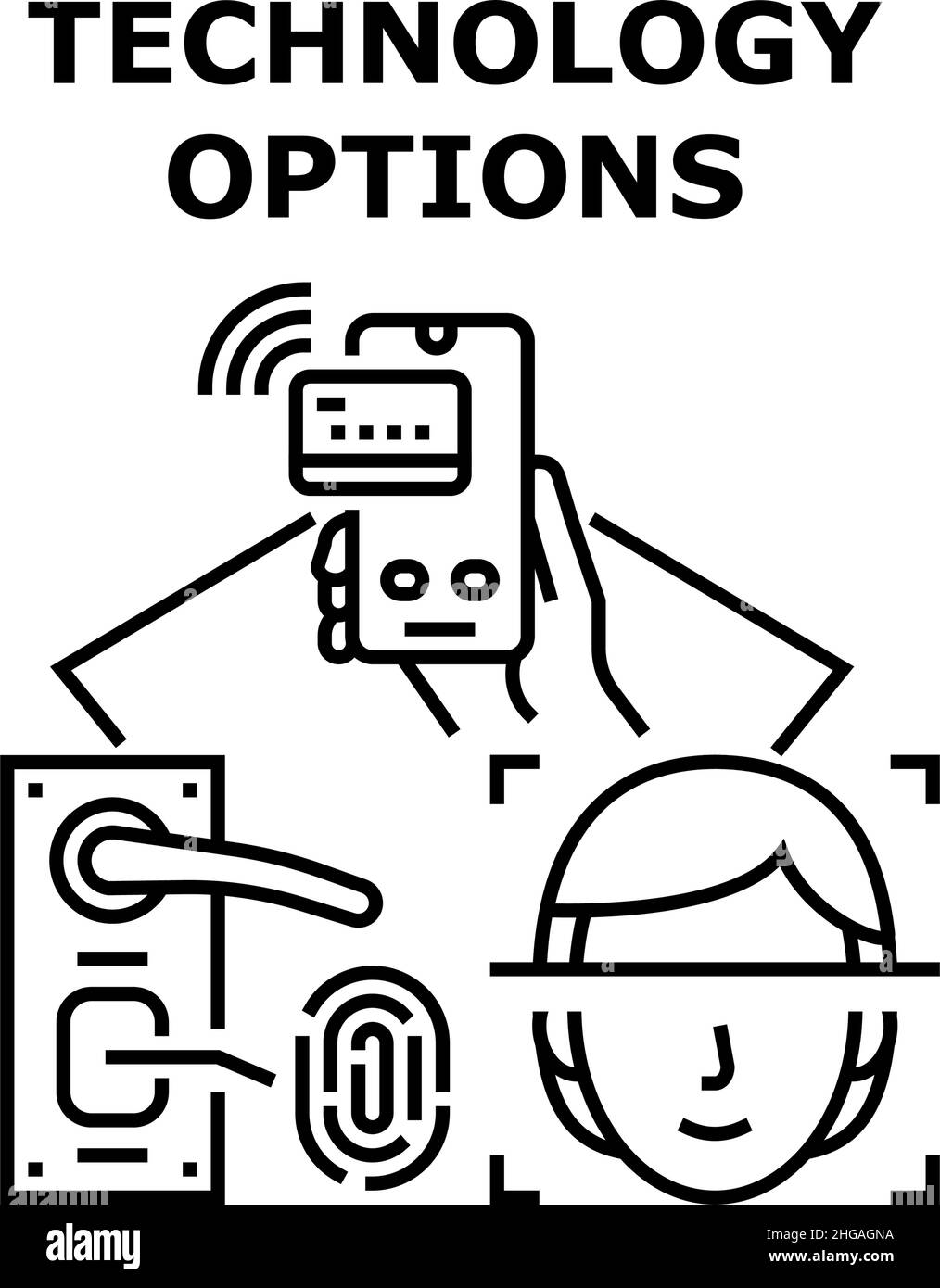 Technology options icon vector illustration Stock Vector Image & Art ...