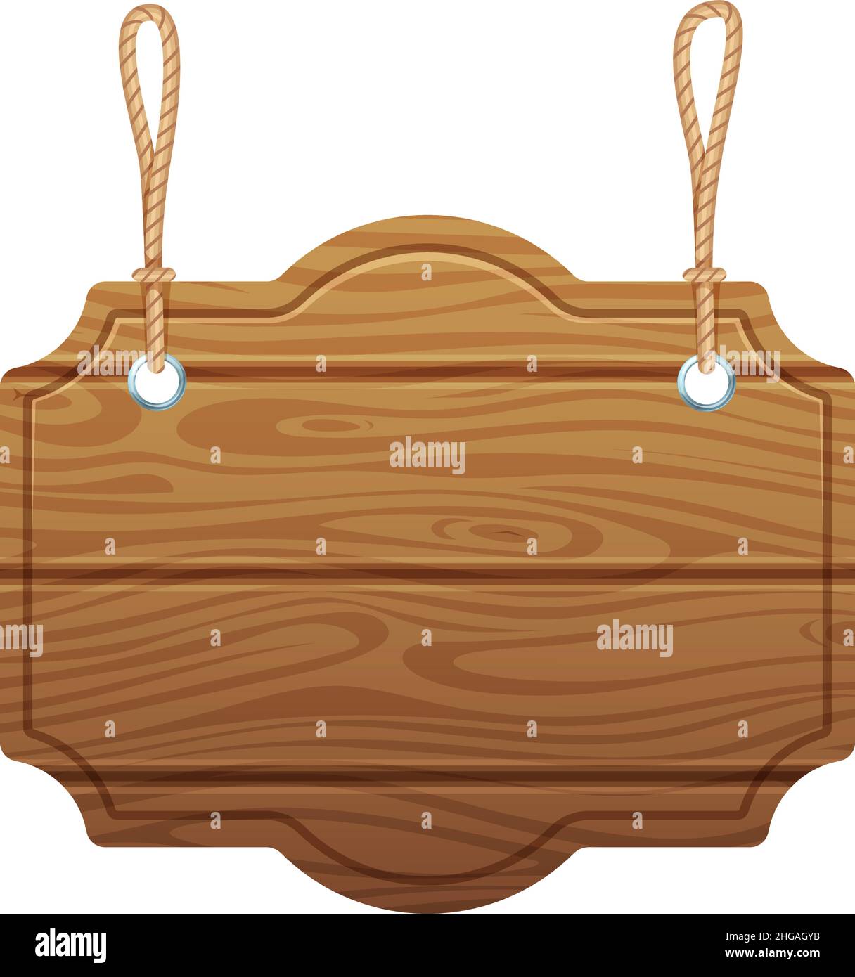 Signboard template in wild west style. Empty wooden board Stock Vector ...