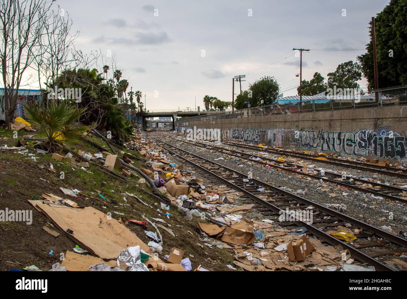 Los Angles train looting January 2022 Stock Photo - Alamy