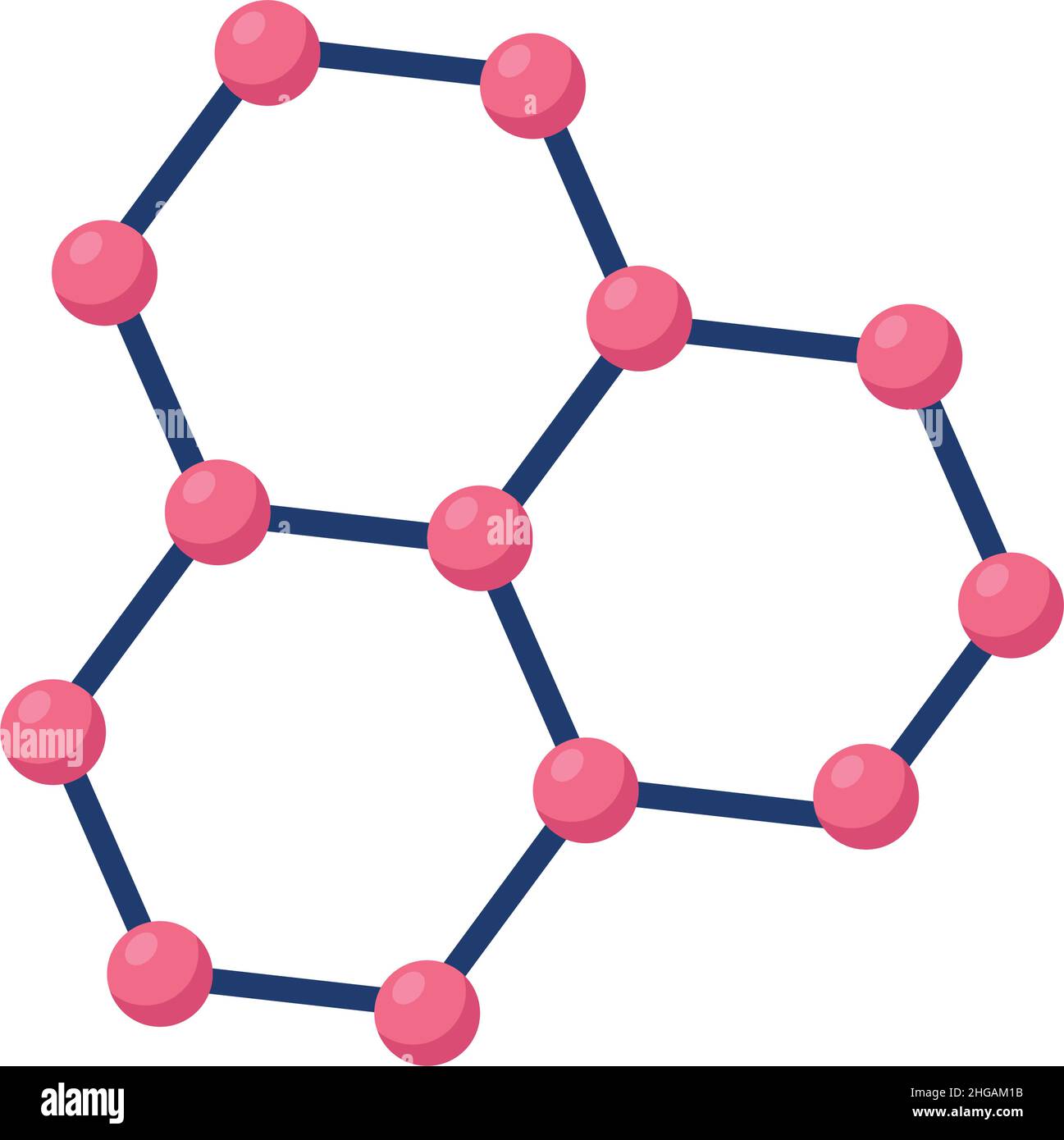 structure molecular science Stock Vector Image & Art - Alamy