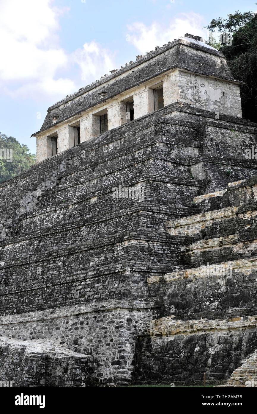 Pre-Columbian Maya site of Palenque, UNESCO World Heritage Site ...