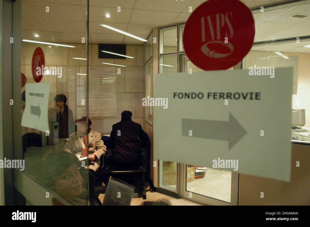Rome, Italy 04/03/2004: INPS offices, Amba Aradam street. ©Andrea ...