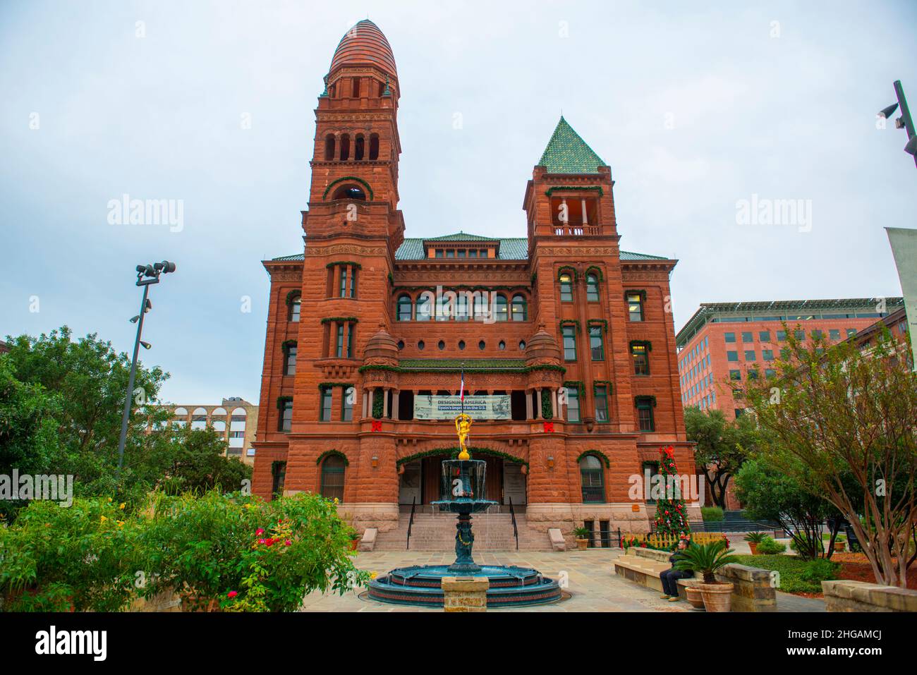 Bexar County Courthouse is a historic building at Main Plaza in ...