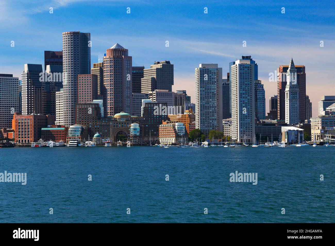 Boston view hi-res stock photography and images - Alamy
