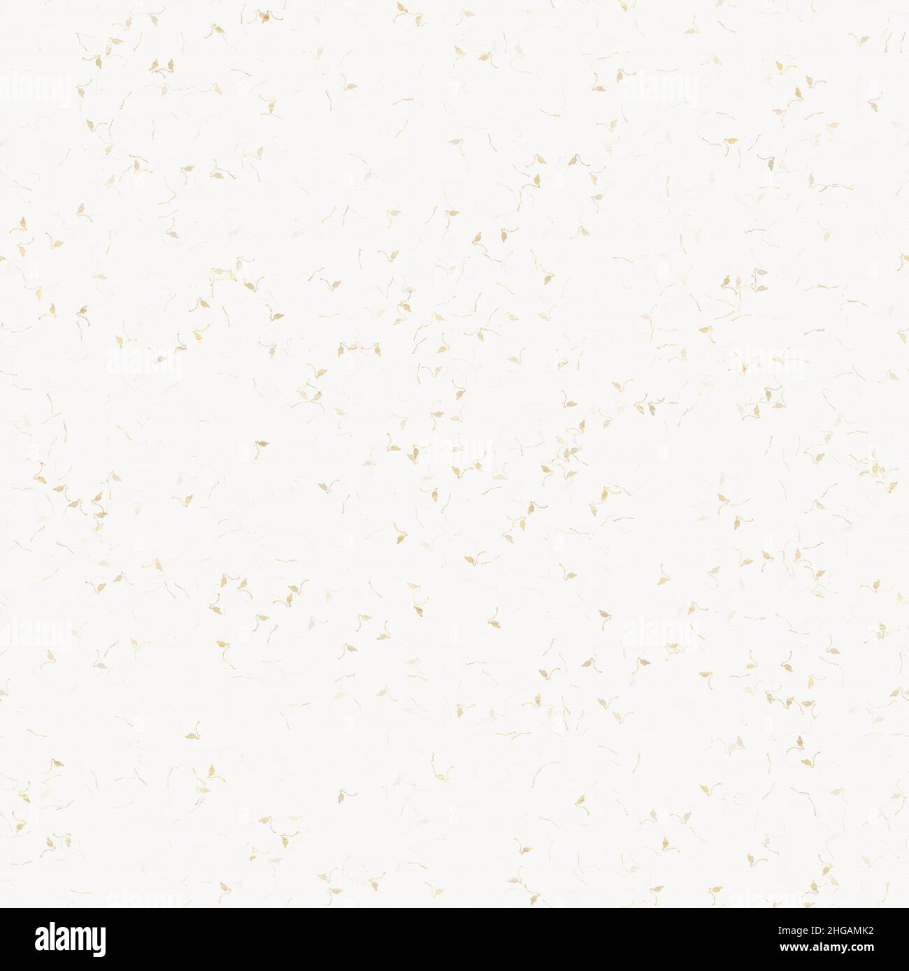 Handmade white gold metallic rice sprinkles paper texture. Seamless ...