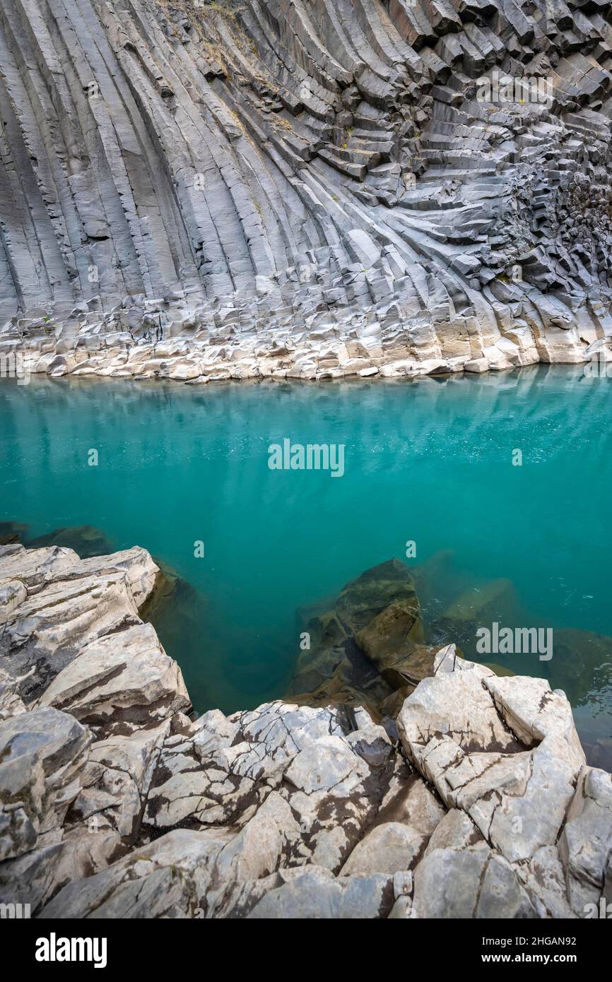 Stuolagil hi-res stock photography and images - Alamy
