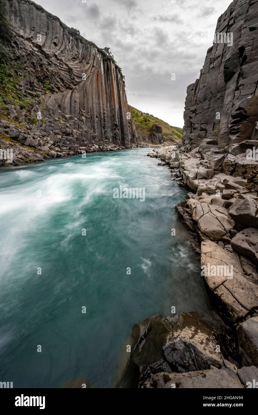 Stuolagil hi-res stock photography and images - Alamy