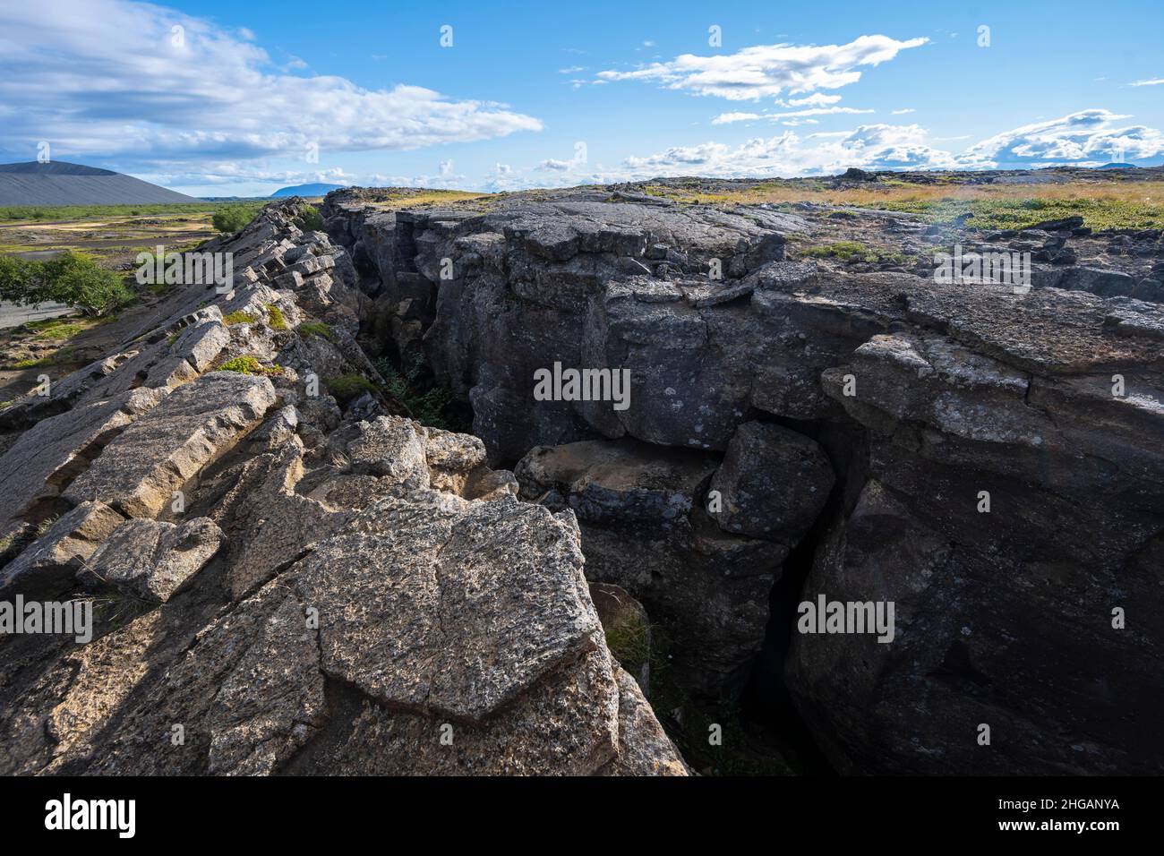 Continental rift between North American and Eurasian Plate, Mid ...
