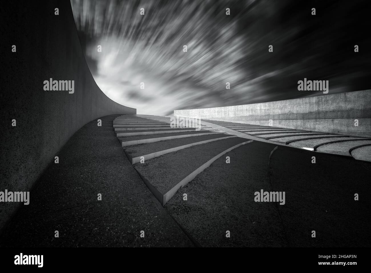 Stairs, Path, De Brug van Vroenhoven, Riemst, Belgium Stock Photo - Alamy
