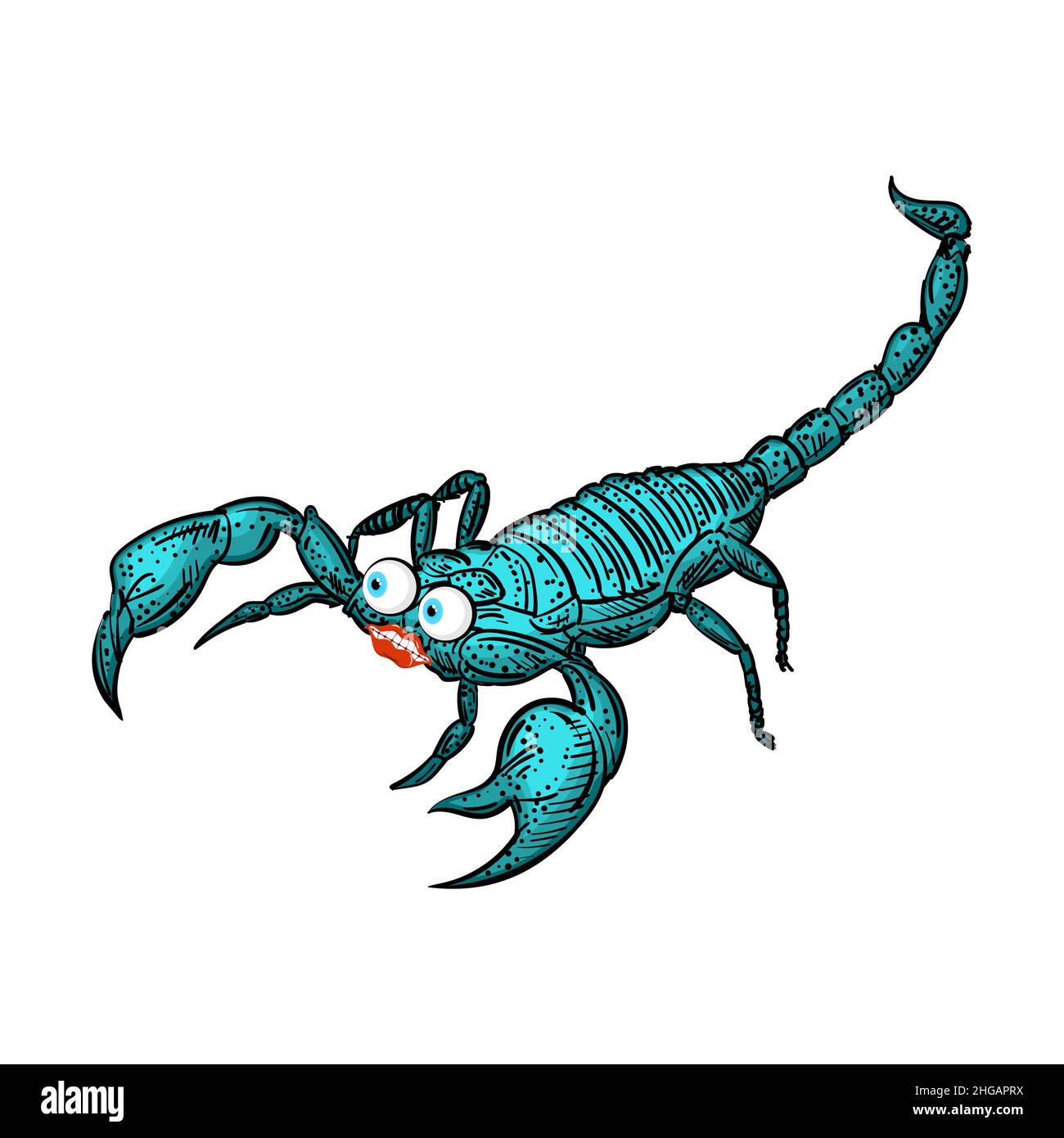 Scorpion Cartoon Drawing