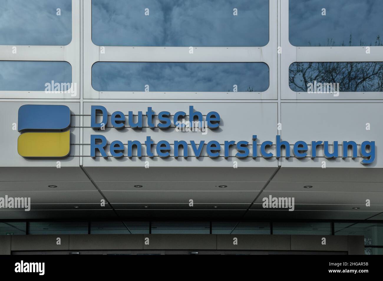 German Pension Insurance, Hohenzollerndamm, Wilmersdorf, Berlin ...