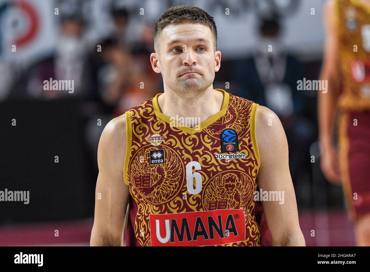 Palasport Taliercio, Venice, Italy, January 18, 2022, Michael Bramos ...