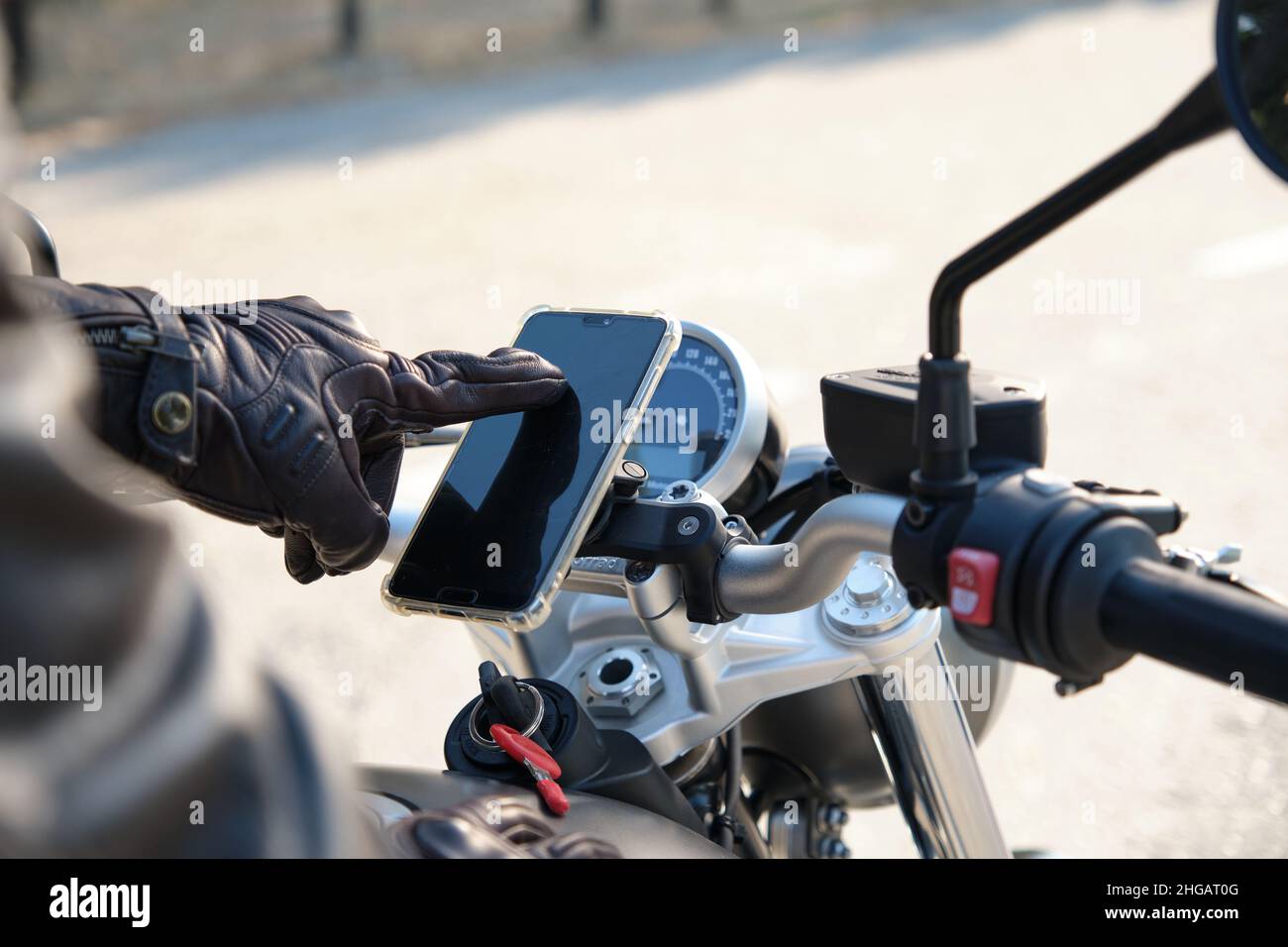 Motorbike technology hi-res stock photography and images - Alamy